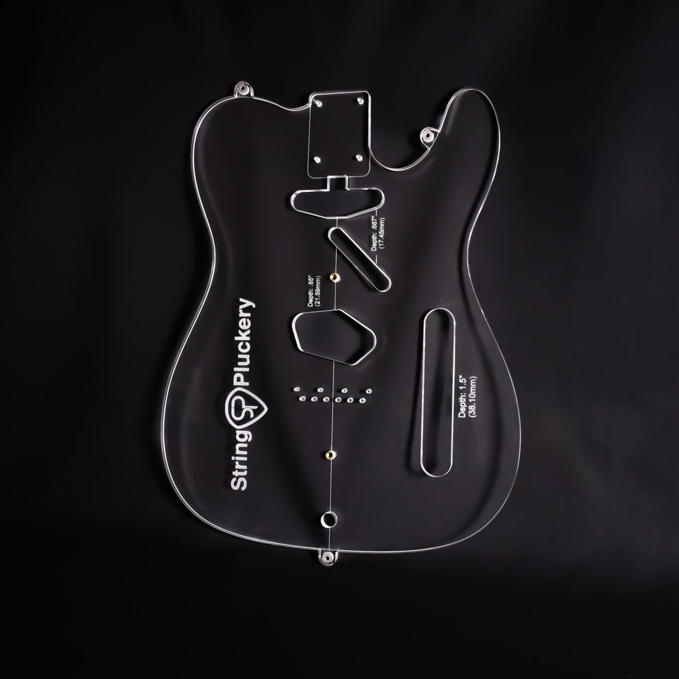 Pro T-Style Acrylic Routing Templates – String Pluckery